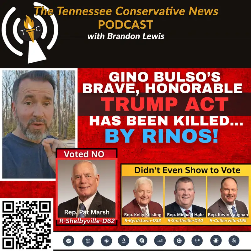 The Tennessee Conservative | Rep. Gino Bulso’s Brave, Honorable TRUMP ...
